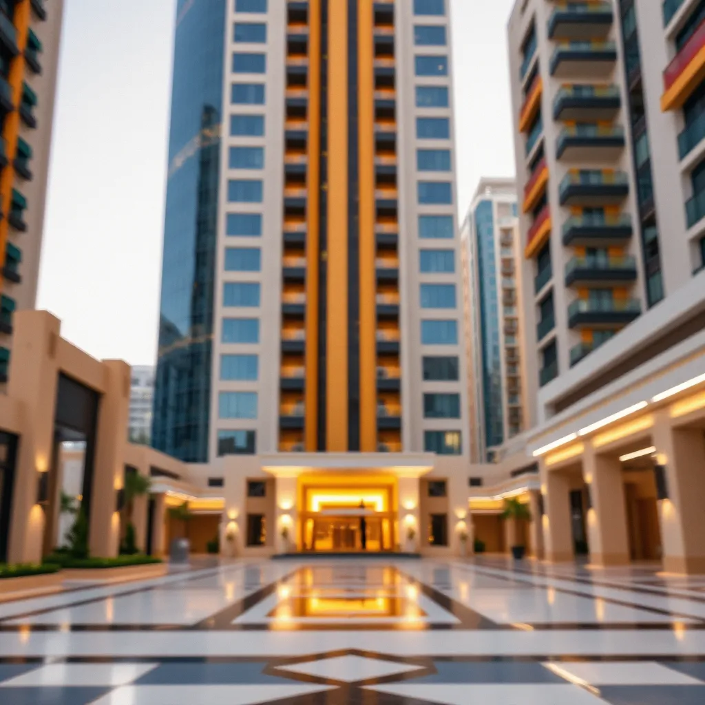 Exploring Gold and Diamond Park Building 4 in Dubai