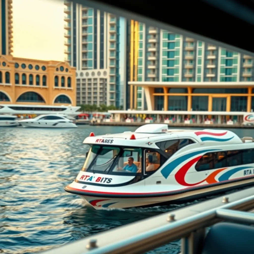 RTA Water Bus in Dubai Marina: Timings and Insights